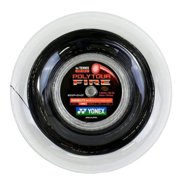 Buy Yonex PolyTour Fire Tennis String Online SCS Sports