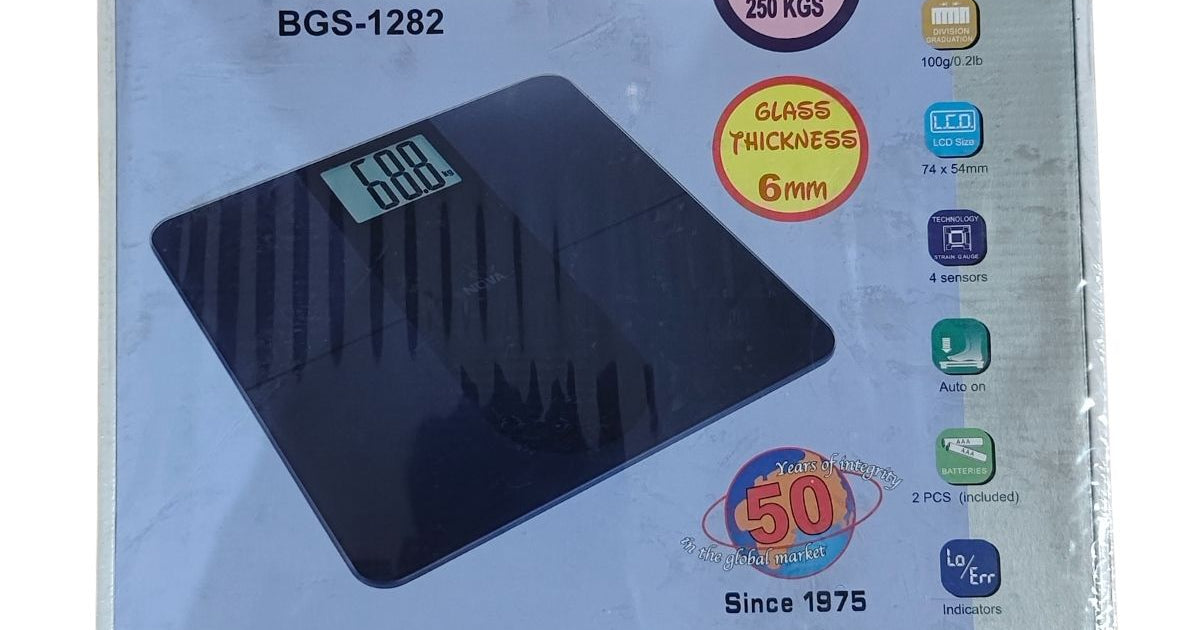 Buy Nova Electronic Personal Weight Scale Online SCS Sports