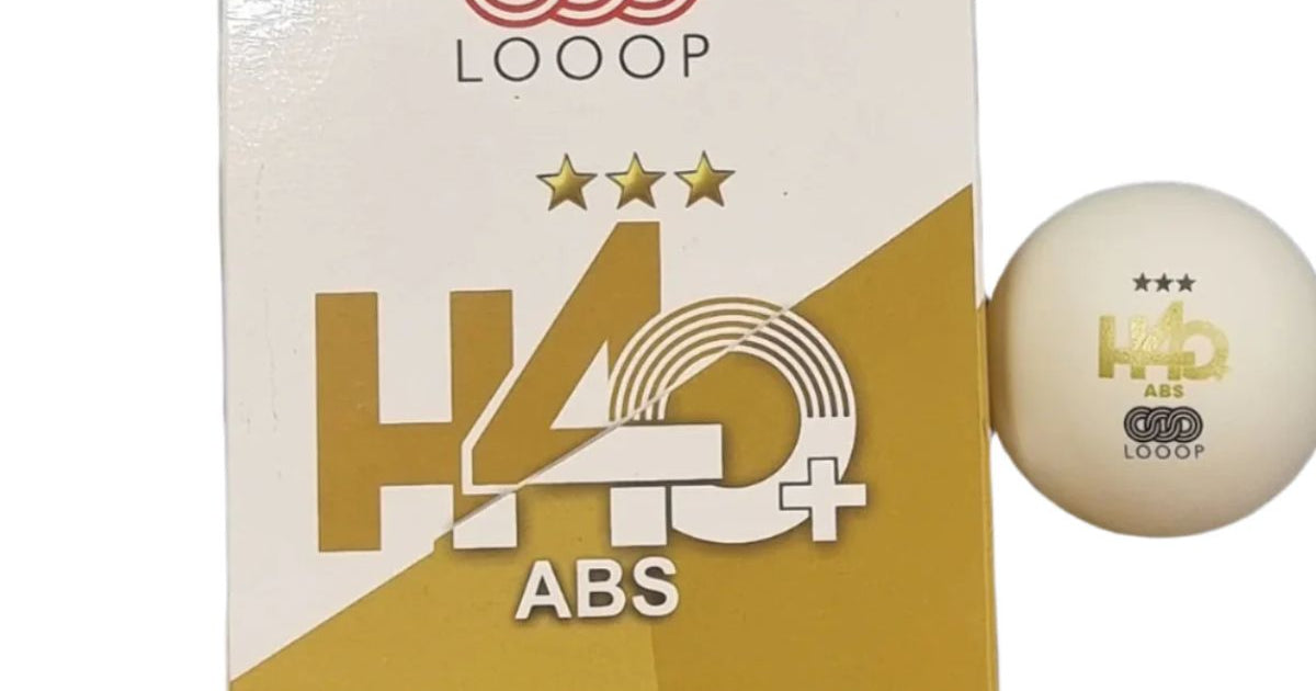 Buy Tibhar Looop 3 Star H40+Abs Table Tennis Ball Online-SCS Sports