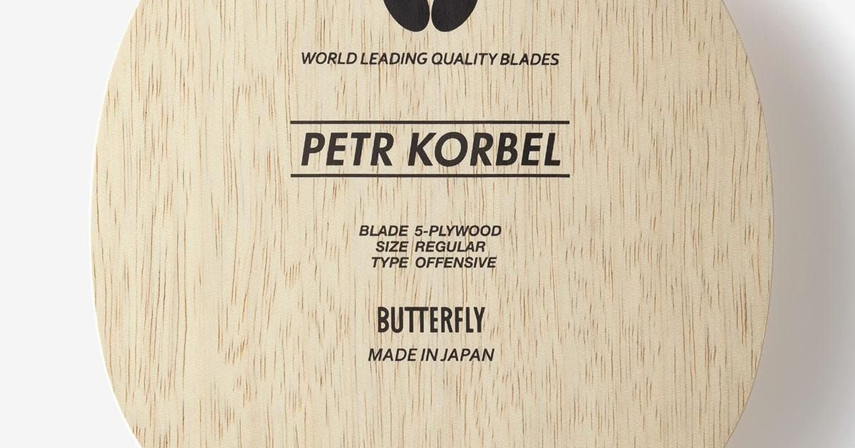 Buy Butterfly Petr Korbel Table Tennis Ply Online-SCS Sports
