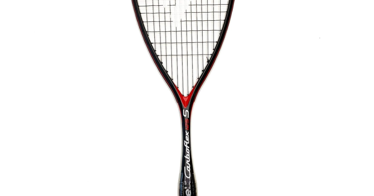 Buy Tecnifibre Carboflex 125s Synth Gut Squash Racket Online-SCS Sports